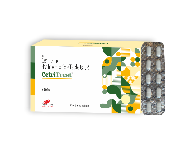 Cetritreat 10 Tablets - Smartway