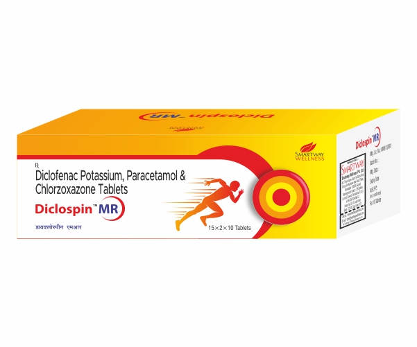 Diclospin MR Tab 10 Tablets - Smartway
